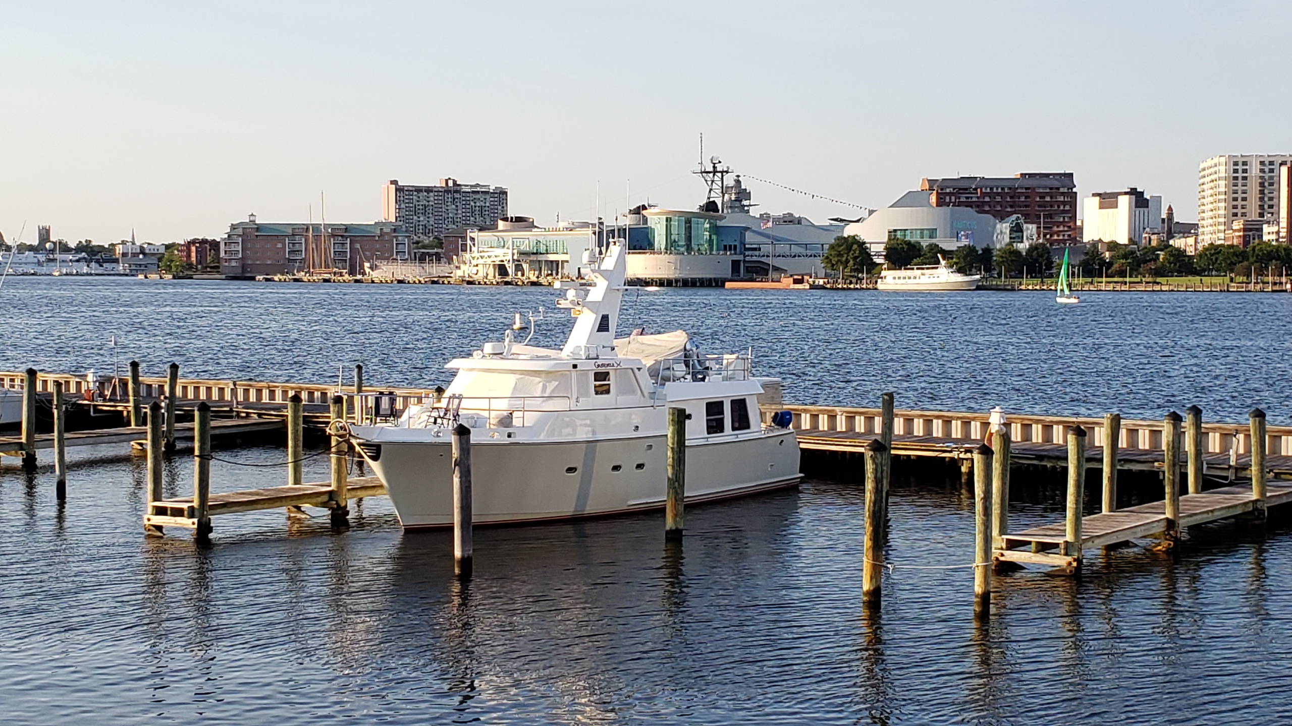 Portsmouth VA to East River, Mobjack Bay VA – CRUISING ON M/V GRANUAILE